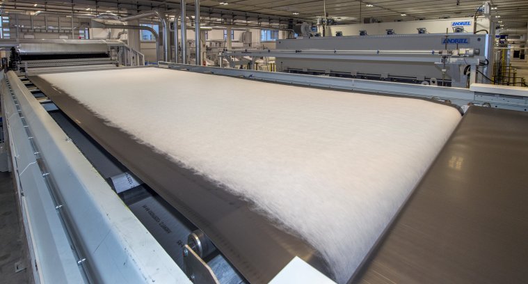 Third Andritz crosslapper for Jasztex