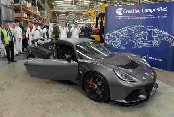 Creative Composites为莲花汽车提供复合材料组件